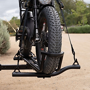 MotoTote Mini Electric Bike Rack & Tie Downs Bundle - 200 lbs. Capacity - Made in USA