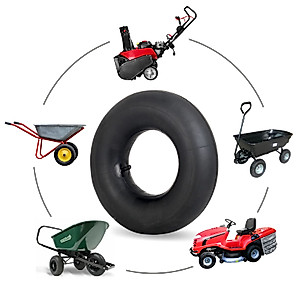 GICOOL 4.00-6 Replacement Inner Tube, 2 Pack with TR-13 Valve Stem, Heavy Duty, For 13" Tires Wheelbarrow Garden Utility Wagon Go Cart Lawn Mower