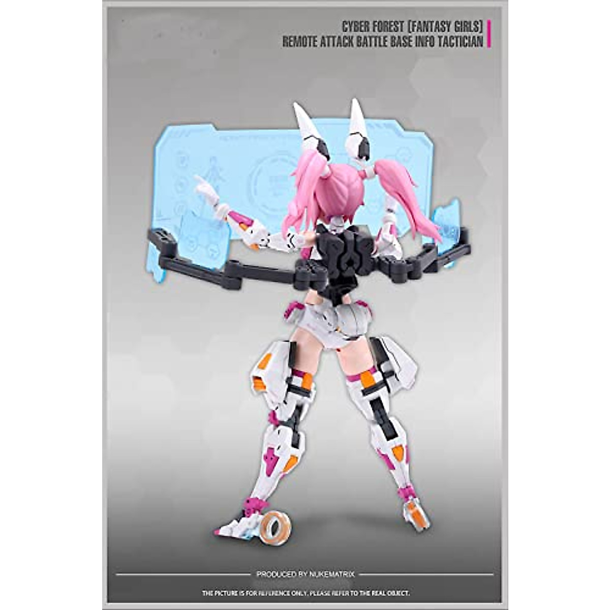 i8 TOYS Nuke Matrix 1/12 Scale Bunny ATK Girl Rabbit Mecha Girl Model Kits, Multicolored, Medium, (SJYT-001)