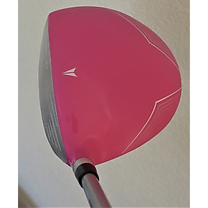 Petite Womens Complete Golf Set - Fits Ladies 5ft to 5ft 6in Tall Clubs Driver, Wood, Hybrid, Irons, Putter Deluxe Bag Pink