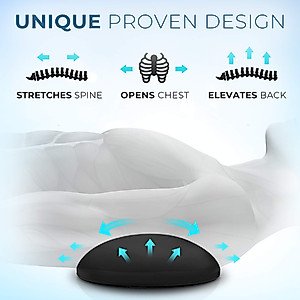 Lumia Wellness CostoBlock - Firm Thoracic Pod for Costochondritis Relief and Tietze Syndrome - Relieve Chest, Upper and Lower Back Pain