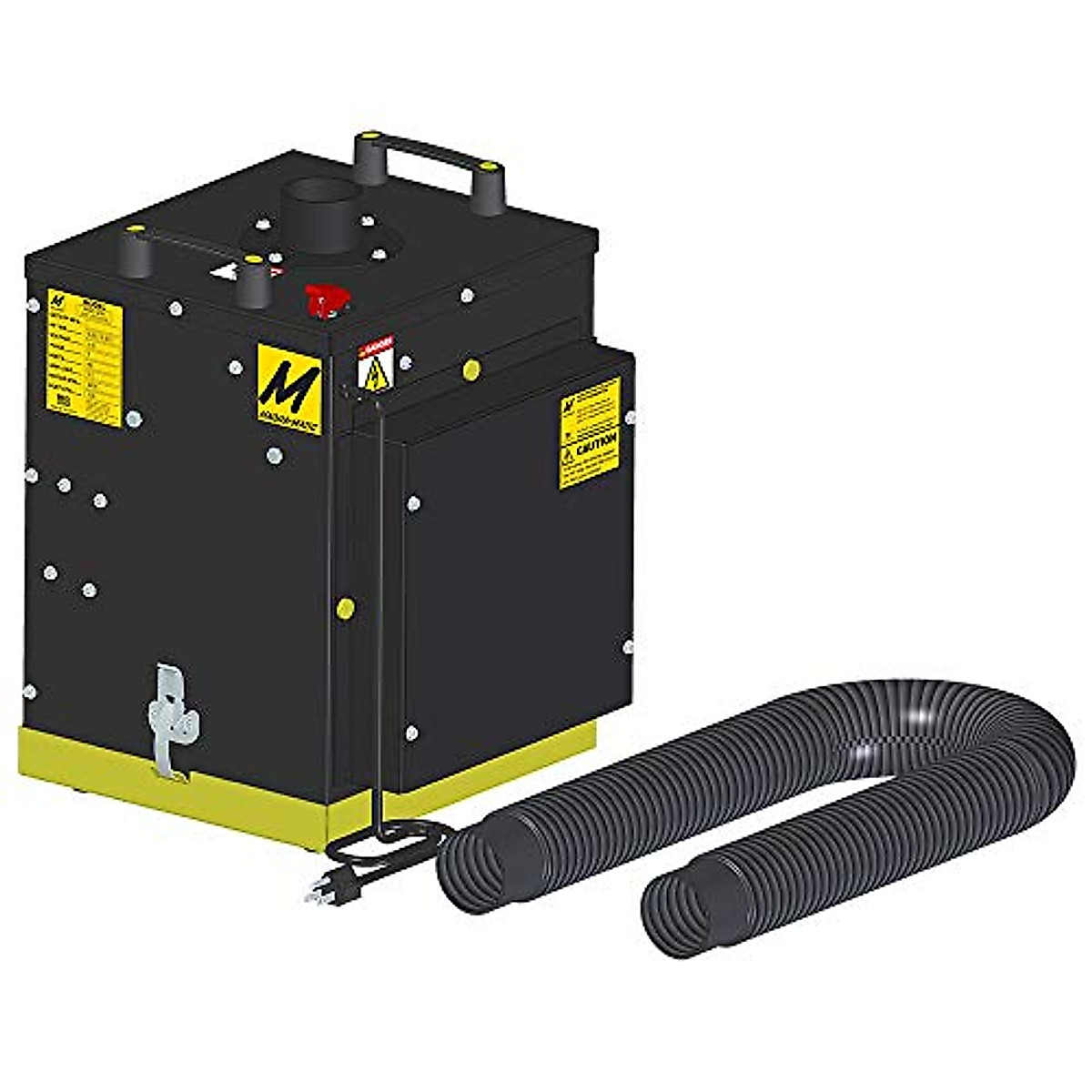 MAG-200 Dust Collector 2.5" dia inlet with 3.5' hose