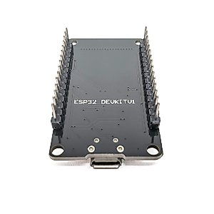 Sonilco ESP32S ESP32 ESP-WROOM-32 Development Board 2.4GHz Dual-Core CPU with Low Power Consumption MCU ESP-32 Wi-Fi Microcontroller for Arduino 30Pin (1 Pack)