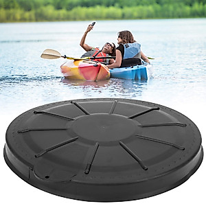 VGEBY Kayak Compartment Cover, Canoeing Kayak Dedicated Storage Warehouse Round Hatch Cover Accessory Row A Boat Accessories Kayak Hatch Cover 10 Comkayak