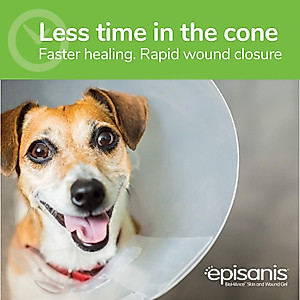 Sentrx Episanis Skin & Wound Gel Spray for Dogs & Cats, Patented BioHance Wound Spray, Cuts, Bites, Hot Spots, Ulcers, 15 ml