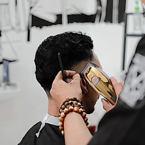 KEMEI Professional Hair Clippers Hair Trimmer for Men Cordless Mens Hair Cutting Kit 1986 Pro for Barbers with LED Display Rechargeable Quite