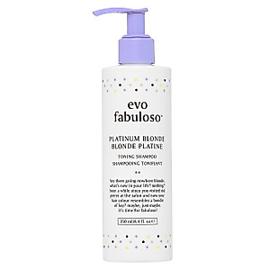 Evo Fabuloso - Platinum Blonde Toning Shampoo - Refreshes and revives colored hair - Purple shampoo to Extended Life of Color - Treated Blonde Hair & Platinum Blonde Color Boosting Treatment - Bundle