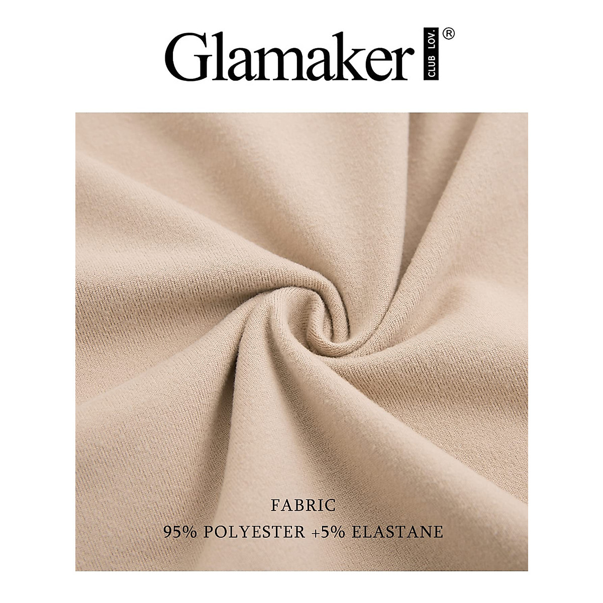 Glamaker Women 2 Piece Outfit sets Casual Oversized T-Shirt Tops Biker Shorts Workout Sport s Tracksuit Khaki Large