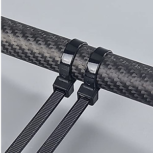 18 inch zip ties for outdoor use Large cable ties black 100 pcs strong long nylon ties industrial plastic tie wraps