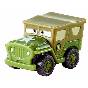 Cars Micro Drifters Sarge, Race Team Fillmore and Luigi Vehicle 3-Pack