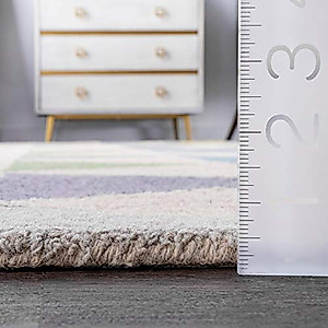 nuLOOM Bianca Triangles Area Rug, 6' x 9', Green