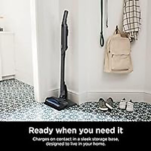 Shark WANDVAC System Pet Ultra-Lightweight Powerful Cordless Stick Vacuum with Charging Dock, WS642, Grey