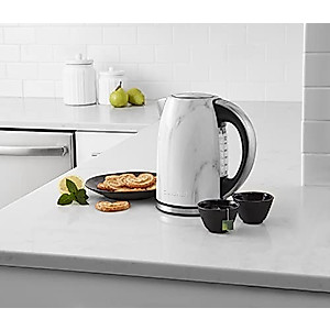 Cuisinart Electric Cordless 1.7-Liter Tea Kettle, Marble, JK17-MTG