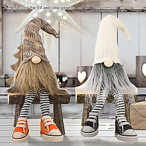 Mimeela 7 Pairs Mini Finger Shoes, Cool Mini Skateboard Shoes for Finger Breakdance, Fingerboard, Elf Shoes Doll Shoes, Used As Making Shoe Keychains and Sneakers for Birds