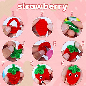 fulasiteu 200 pcs Multi-Color Pipe Cleaners and 100 pcs self-Adhesive Wiggle Eyes Sets for Crafts, Pipe Cleaners Bulk, Art and Craft Supplies, Chenille Stems, Pipe Cleaner for Crafts…