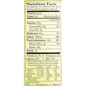 B&M Brown Bread, Raisins, 16 Ounce