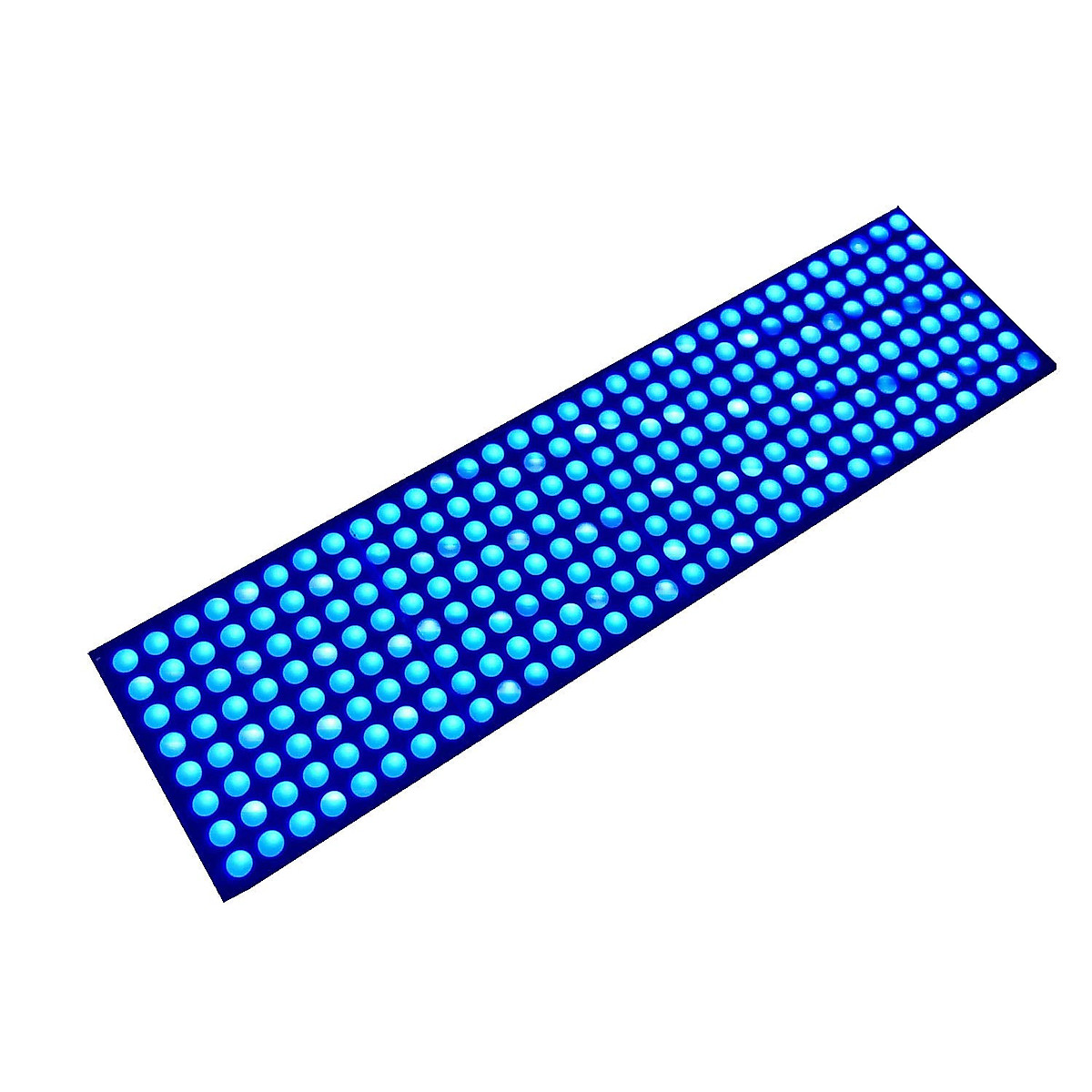 NOYITO MAX7219 Dot Matrix Module 4 in 1 Display Module Blue Red Green Three Colors with 5Pin Wire - Upgrade (Blue)