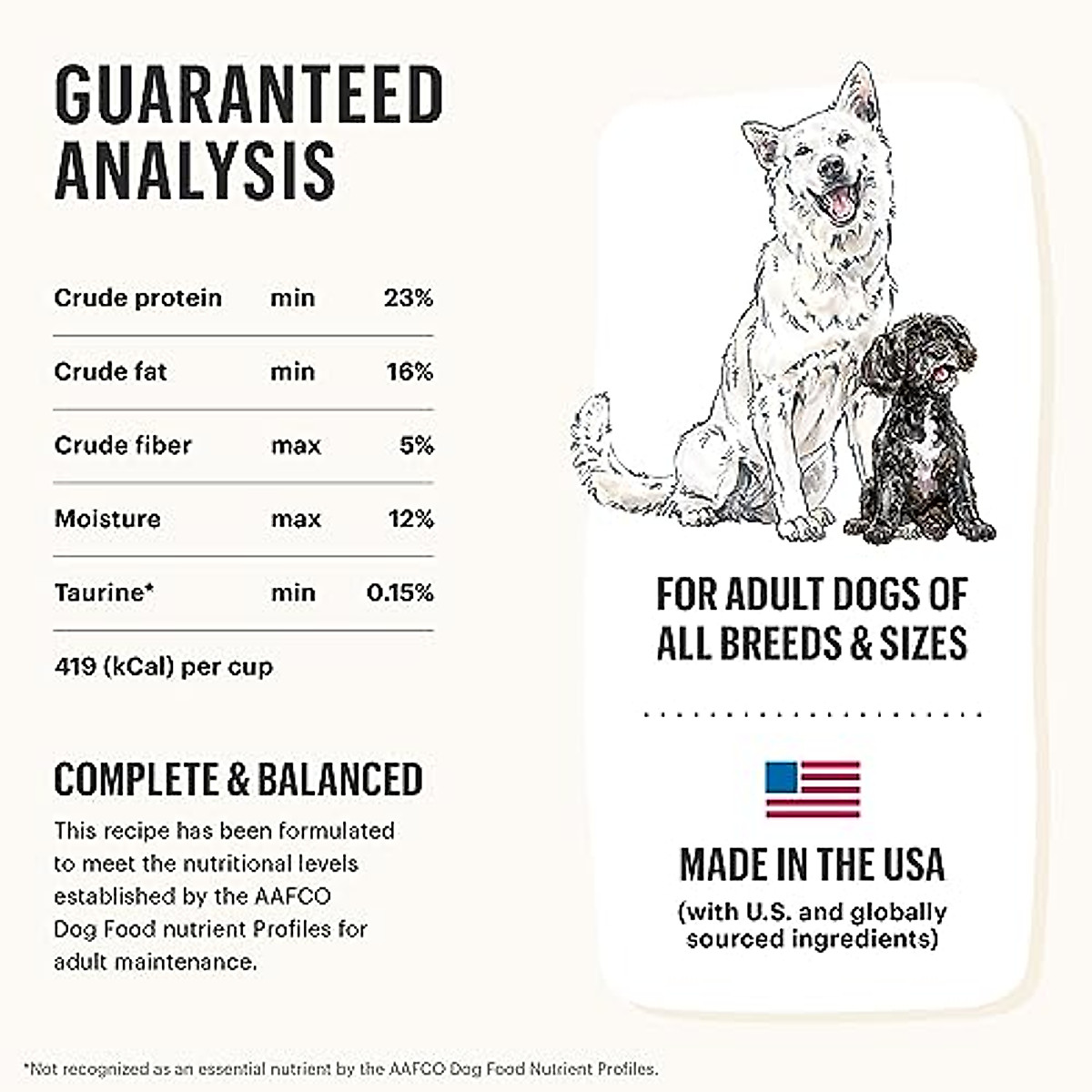 The Honest Kitchen Whole Food Clusters Small Breed Grain Free Beef Dry Dog Food, 4 lb Bag