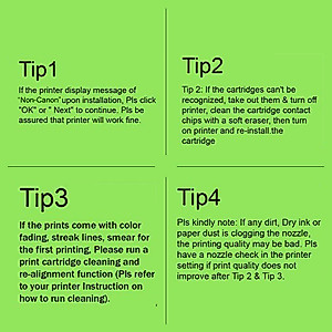 greencycle Re-Manufactured PG210 210XL PG210XL CL-211XL 211XL Ink Cartridge Compatible for Canon PIXMA iP2700 MP230 MP480 MP490 MX350 MX360 MX410 MX420 Printers (Black, 2 Pack; Tri-Color, 1 Pack)