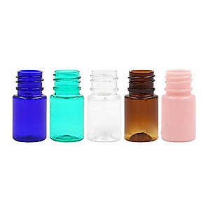 12Pcs Mini Plastic Nasal Spray Bottles - 5Ml Fine Mist Sprayers Cosmetic Perfume Makeup Water Storage Holder Container Portable Empty Refillable(Blue)