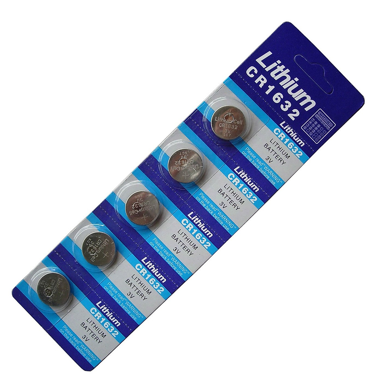 Generic 5 X Cr1632 Br1632 1632 3V Lithium Batteries