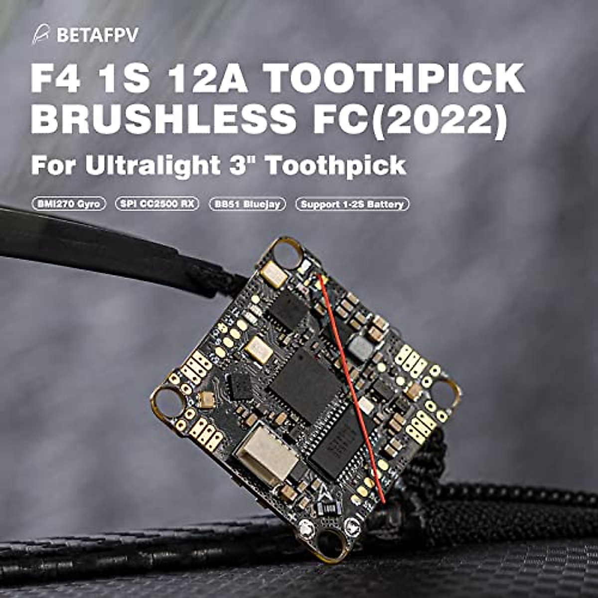 BETAFPV Meteor85 2S Brushless Whoop Drone Quadcopter for FPV Freestyle Flight Indoor Outdoor Fly Up to 7 Minutes with F4 1S 12A AIO Flight Controller 1103 11000KV Motor 2015 2-Blade Propeller-Frsky