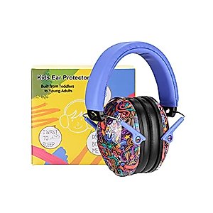 PROHEAR 032 Kids Ear Protection - Noise Cancelling Headphones Ear Muffs for Autism, Toddlers, Children - SYMBOL MUSIC