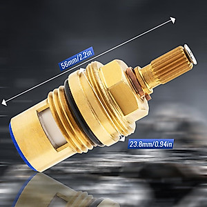 Kitchen Faucet Cartridge Replacement Parts for Hansgrohe 94008000, Cold Flow Right Side Installation Suitable for Shower Valve Cartridge (94008000)