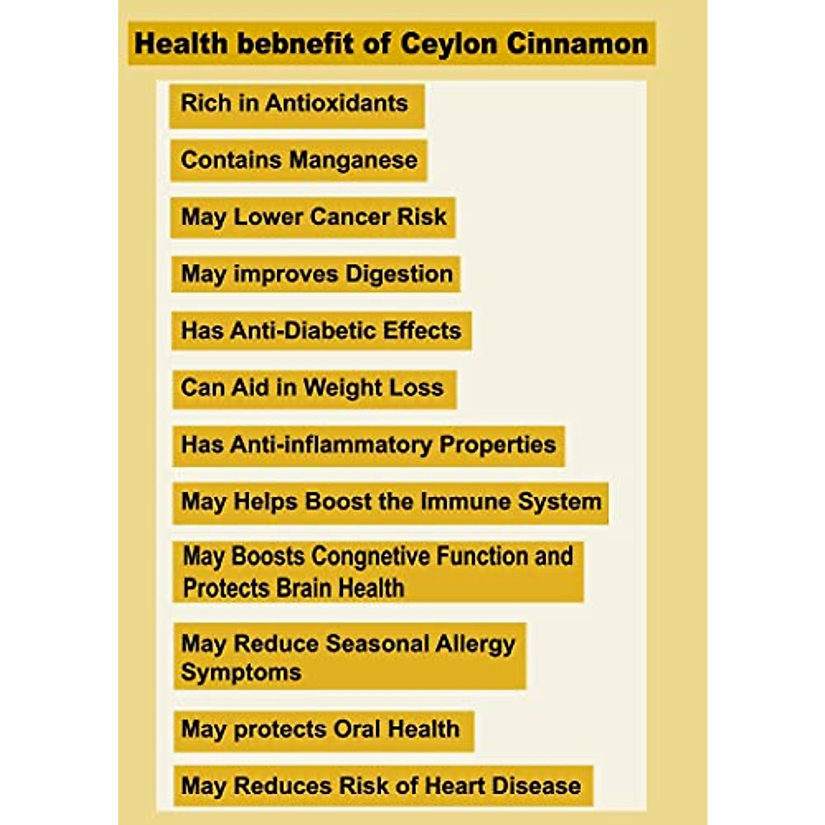 Organic Ceylon cinnamon sticks, True or Real Cinnamon, Premium Grade, Harvested from a USDA Certified Organic Farm in Sri Lanka 1 oz / 28 g (3" cut 6 to 7 sticks)