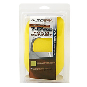 AutoSpa 40410AS Foam 7-8" Polishing Bonnet