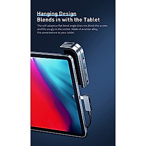 SXYLTNX 6 in 1 USB C HubType C Hub to 4K HD USB 3.0 PD Port 3.5mm Jack USB-C USB Hub Adapter