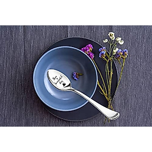 Have A Brewteaful Day Engraved Spoon Gift | Birthday Gift for Men Women | Christmas Gifts | Ideal Gift For Tea Coffee Lovers | Stainless Steel 7 inch Spoon