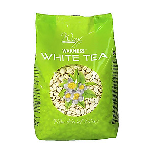Waxness Hard Wax Beads White Tea Cream 1.1 Pound
