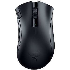 Razer USB DeathAdder V2 X Hyperspeed: Award-Winning Ergonomic Design - 235hr Battery Life - 7 Programmable Buttons (Renewed)