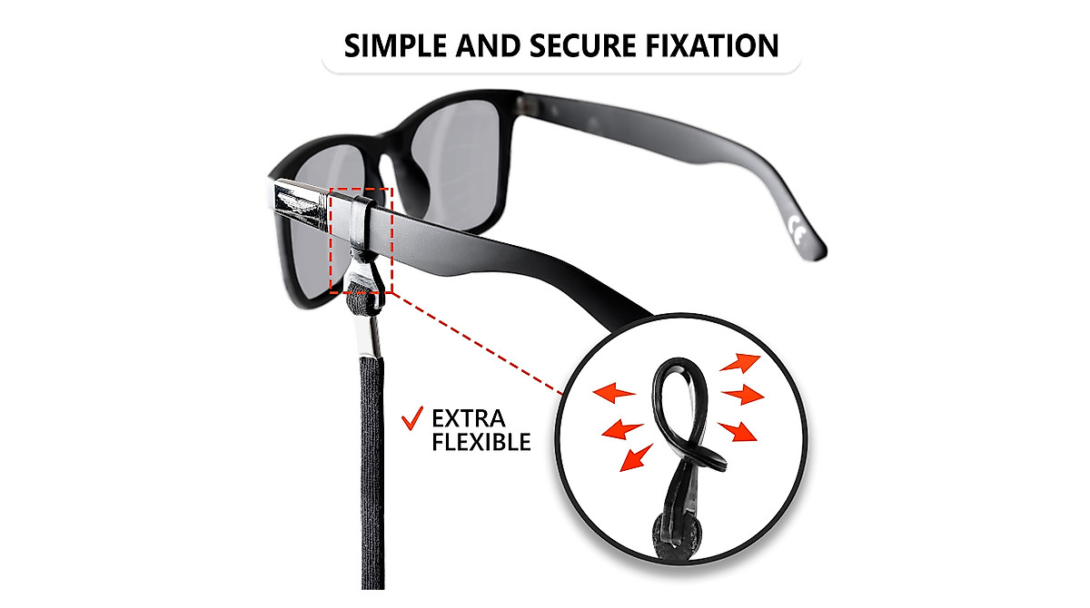 Stylish Eyeglass String Holder Strap - Secure Your Glasses