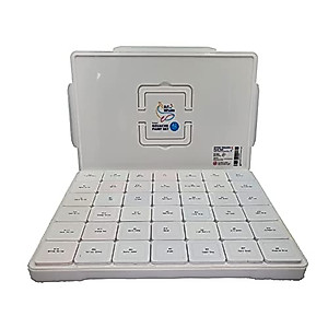 Art Whale Gouache Paint Set 42 Colors 50 ml, 1.7 fl oz Cups With Lids in a Carrying Case Water-Based Paint Set for Painting on Canvas, Paper, Wood - Art Supplies For Adults, Students, and Kids