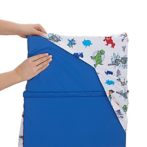 Disney Toy Story 4 - Blue, Green, Red & White Preschool Nap Pad Sheet