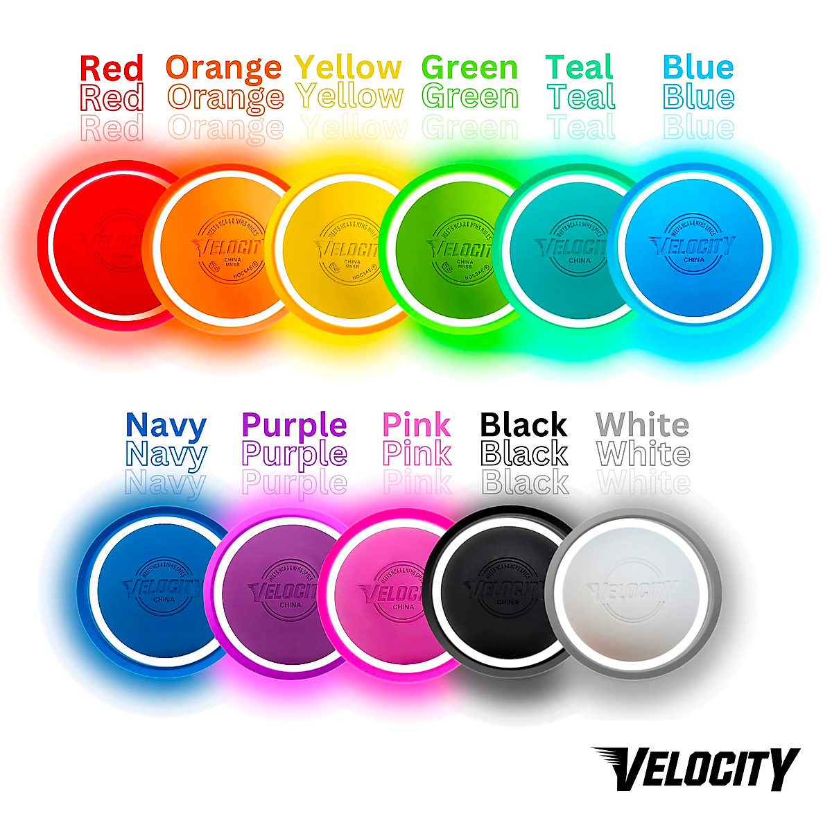 Velocity Massage Lacrosse Ball for Muscle Knots, Myofascial Release, Yoga & Trigger Point Therapy - Firm Rubber Scientifically Designed for Durability and Reliability - Red, 2 Balls