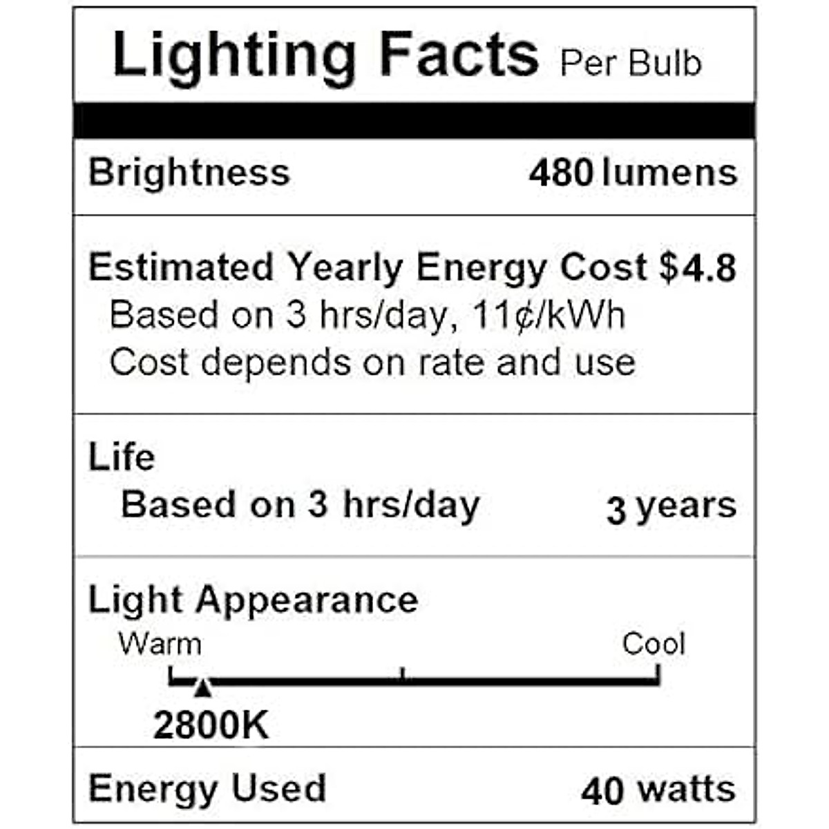 Vannise G9 40W Bulb-5 Pack Long Lasting JCD G9 120V 40W, Halogen Bulbs 2 Pin G9 Dimmable with 2800K Warm White, High Output G9 Bulb with G9 Base, G9 Light Bulb 40W for Chandelier,Range Hood Light