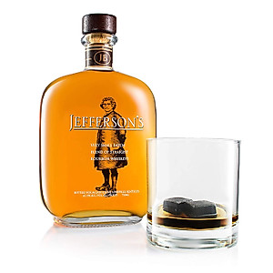 Gift Set of 8 Whiskey Chilling Stones [Chill Rocks] - in Premium Wooden Gift Box with Stainless Steel Tongs and Velvet Carrying Pouch - Made of Pure Soapstone - by Quiseen