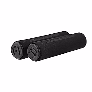 Dilwe Bike Foam Handlebar Grips,Anti-Slip Comfortable Soft Foam Sponge Handle Bar Ends Grips for Mountain Bikes Folding Bikes Electric Scooters and Spare Parts