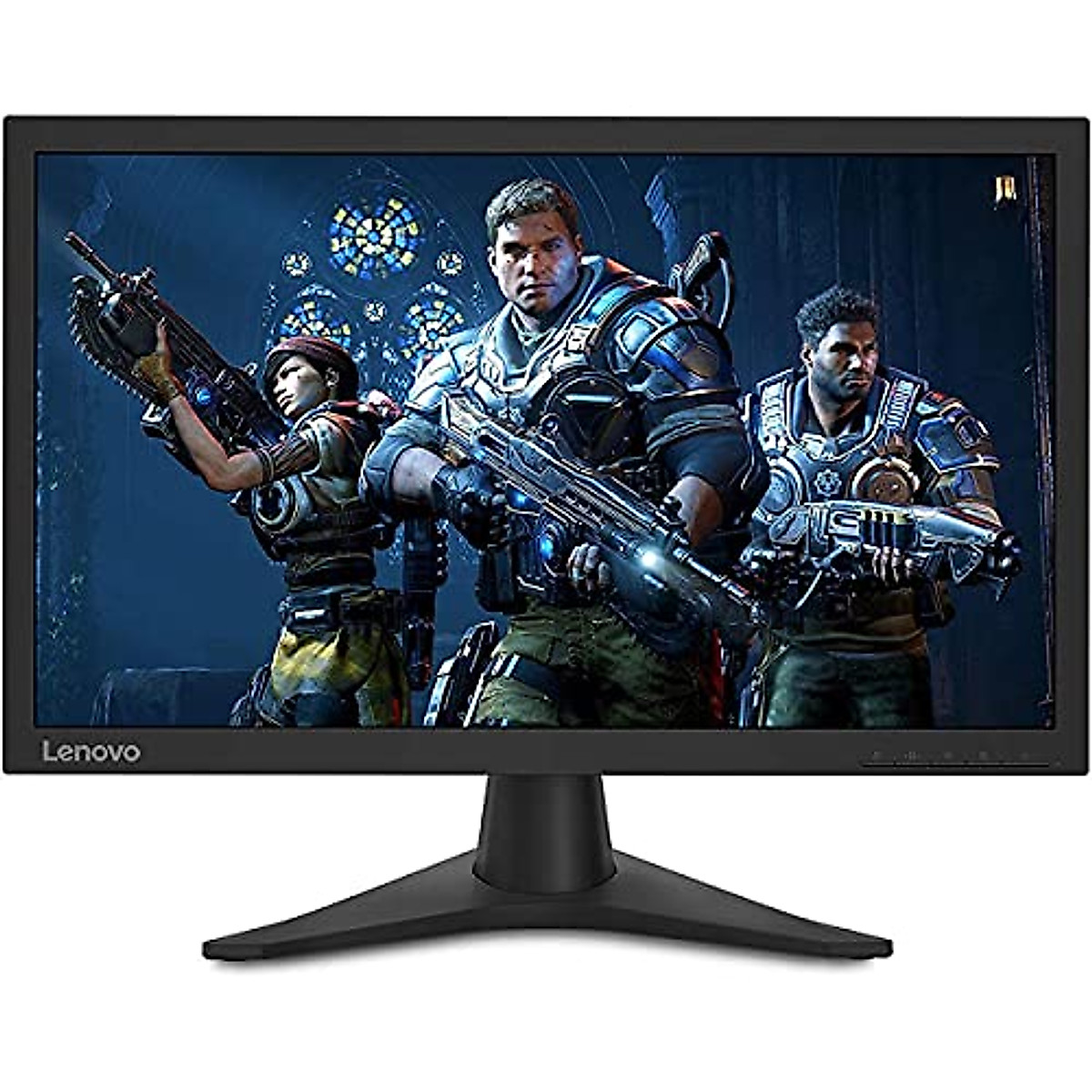 Lenovo G24-10 23.6-inch Gaming Monitor, FHD, TN Panel, LED Backlit, NVIDIA G-SYNC Compatible, 144Hz, 1ms Response, HDMI, DP, Low Blue Light, Anti-Glare