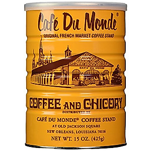 Cafe Du Monde Coffee with Chicory, 15-Ounce (Pack of 2)