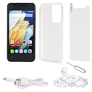 Yoidesu Unlocked Smartphones, S21 Ultra 6.1in 3G Dual SIM Unlocked Cell Phone, 1GB RAM + 8GB ROM, 5MP + 8MP Dual Camera, Face ID Android Phone with 2000mAh Battery(U.S. Plug)