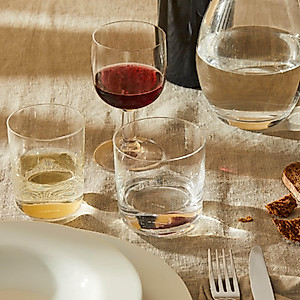 Alessi Family Red Wine Glass, Crystalline Glass, 6cm, 3/8oz-H 2 1/2-inch, 1 Glass