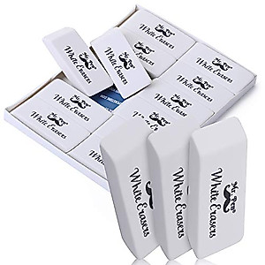 Mr. Pen- Erasers, Pencil Eraser, 12 Pack, White Erasers, Eraser, Erasers for Drawing, Eraser Pencil, Pencil Erasers, Erasers for Kids, Art Erasers for Drawing, Artist Eraser, White Eraser, Art Eraser