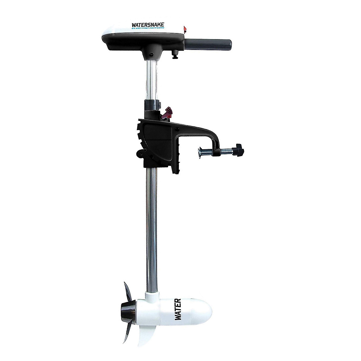 Watersnake T18 ASP - 18 Pound Thrust 12v Electric Saltwater Trolling Motor with Transom Mount