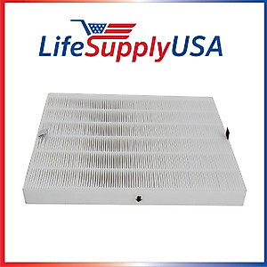 (2-Pack) True HEPA Air Cleaner Filter Replacement Set + 4 Odor Carbon Filters Compatible with Coway Airmega 200M AP-1512HH Mighty Air Cleaner # 3304899 by LifeSupplyUSA