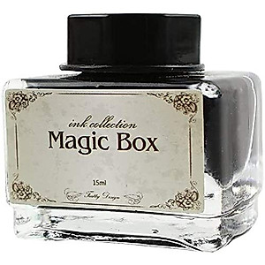 SpyShop Feather Quill Pen Vintage Feather Dip Ink Pen Set Copper Pen Stem Writing Quill Pen Calligraphy Pen As Christmas Birthday Gift Set (wine red)