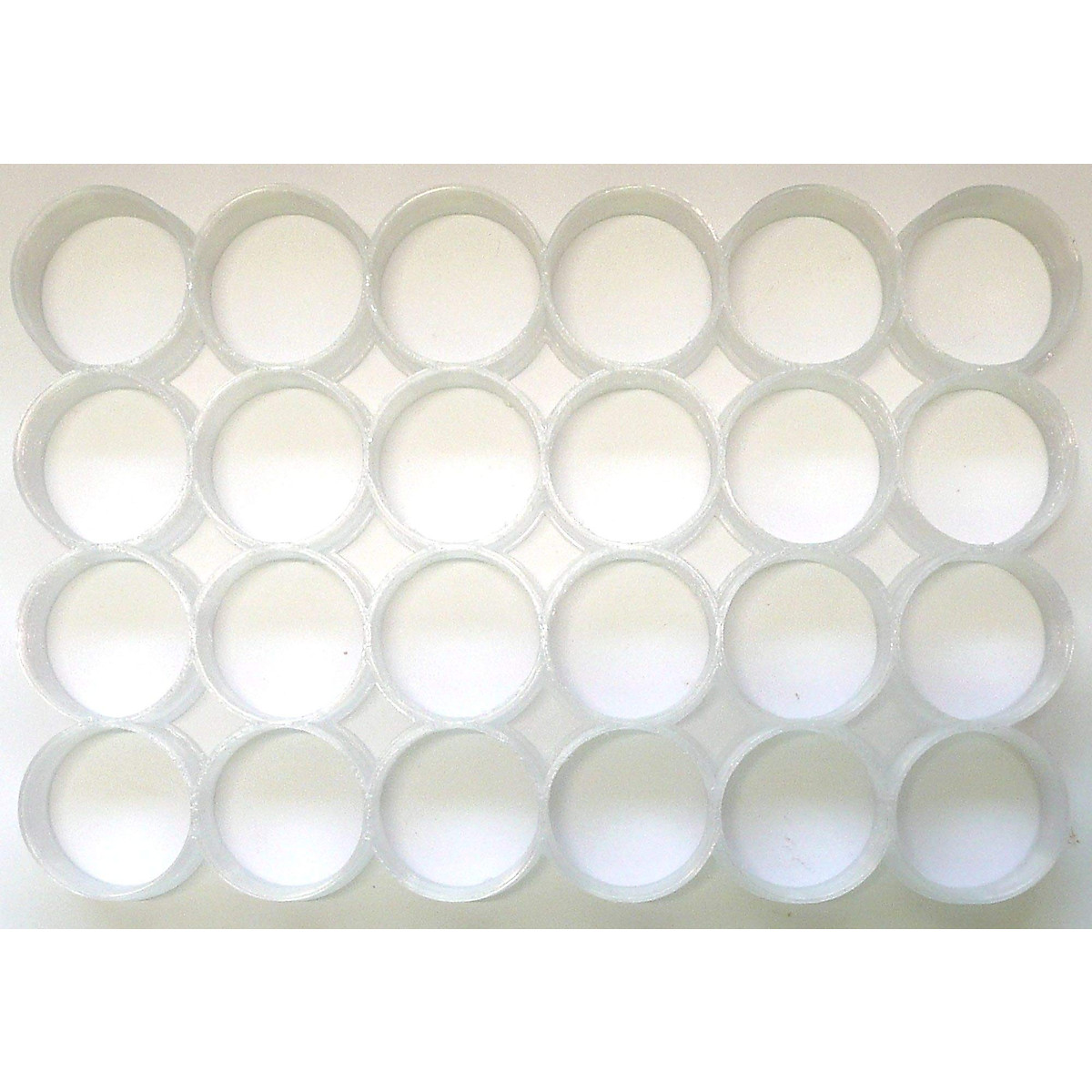 24 CIRCLES COOKIE CUTTER GRID 1.25 INCH DIAMETER WAFER EUCHARIST SACRAMENT MADE IN USA PR2895